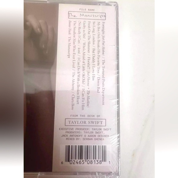 Taylor Swift | Media | Taylor Swift Ttpd Collectors Edition Deluxe Cd ...